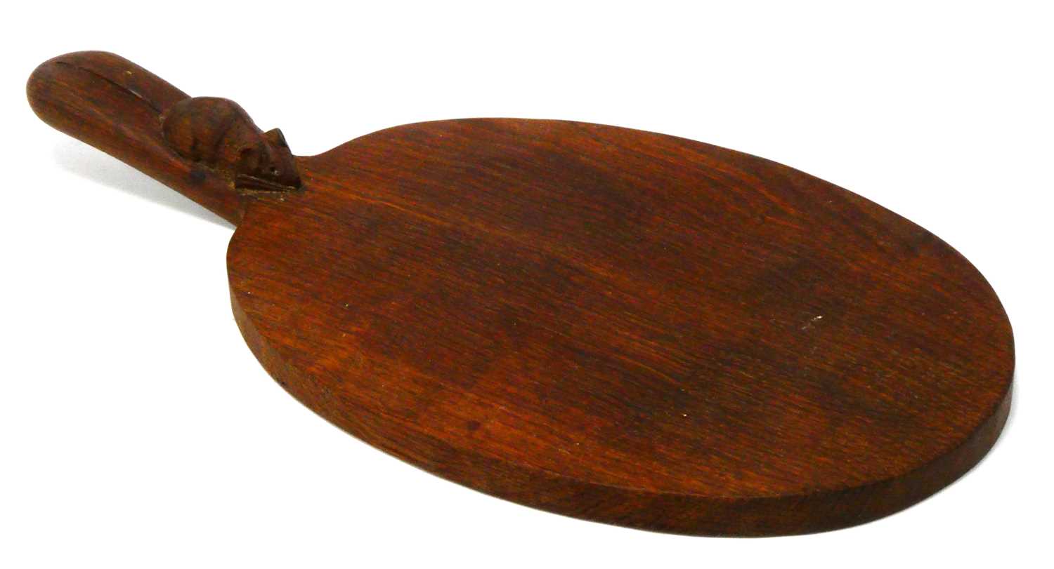 Lot 1232 - A Robert Thompson 'Mouseman' Oak Cheese