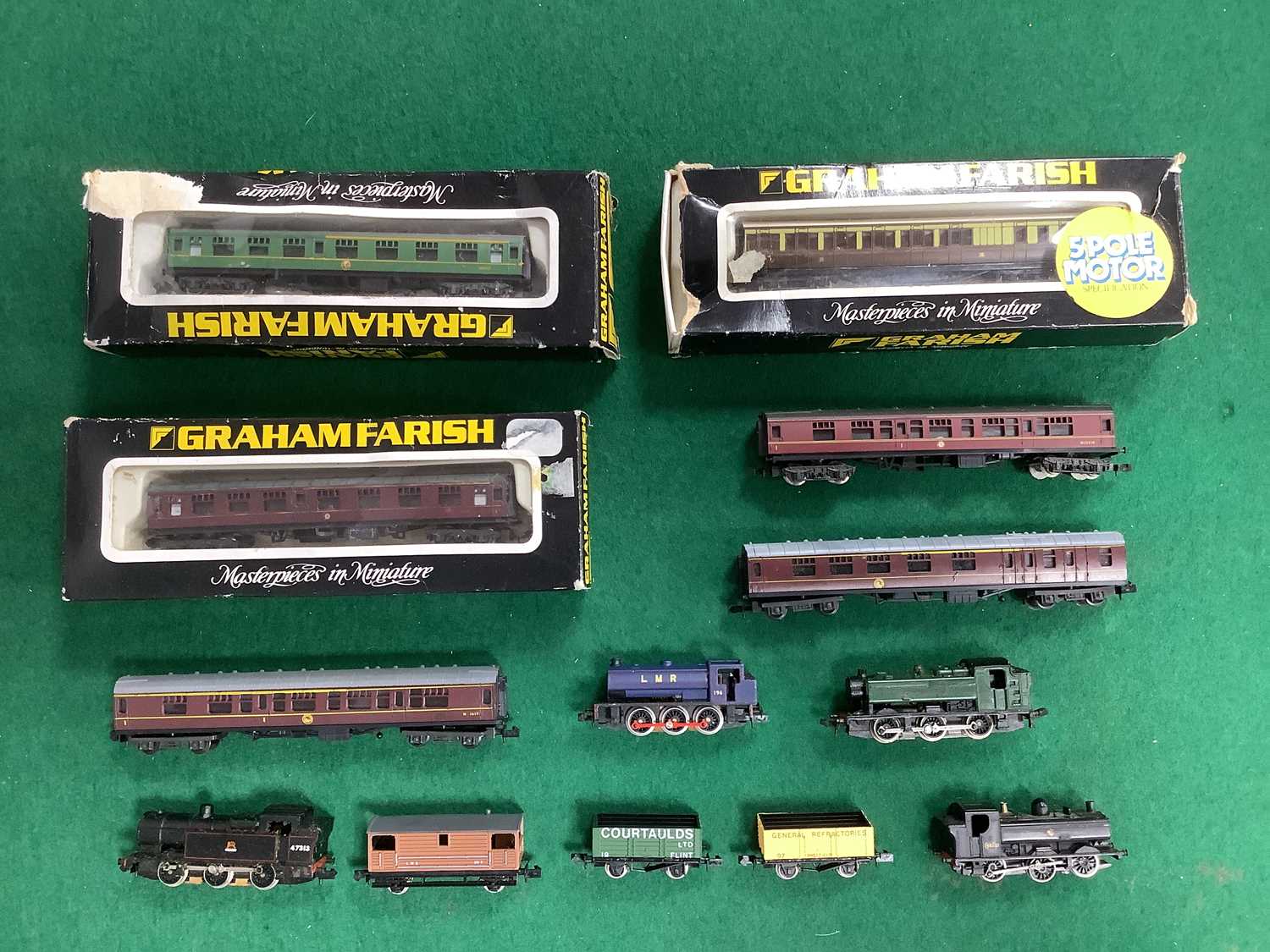 Lot 604 - A quantity of British N gauge locomotives