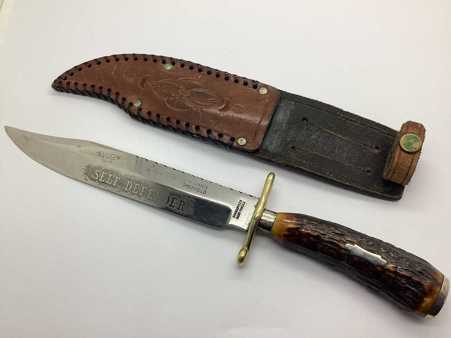 Lot 581 - F W James Sheffield 'The Real I.XL Knife'