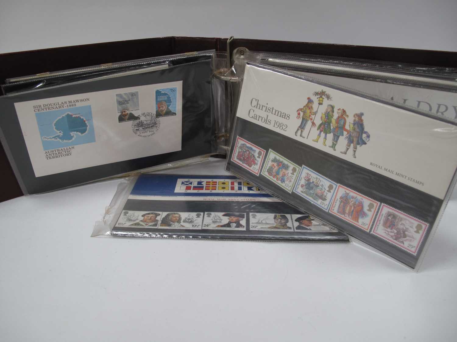 Lot 1273 - Stamps; A.R.M. Cover Album, consisting