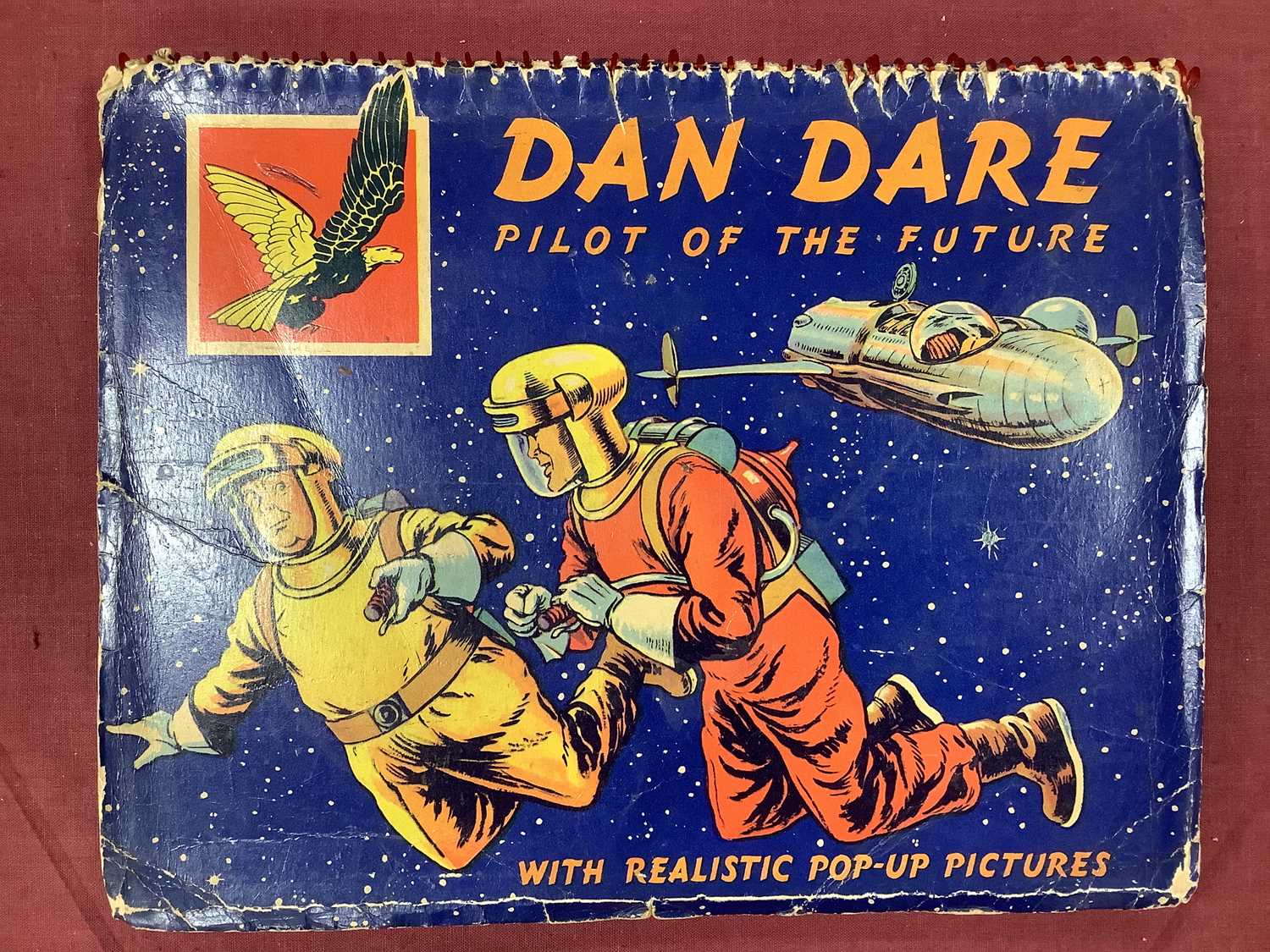 Lot 891 - A 1950s Eagle Dan Dare Pop Up Action Book,