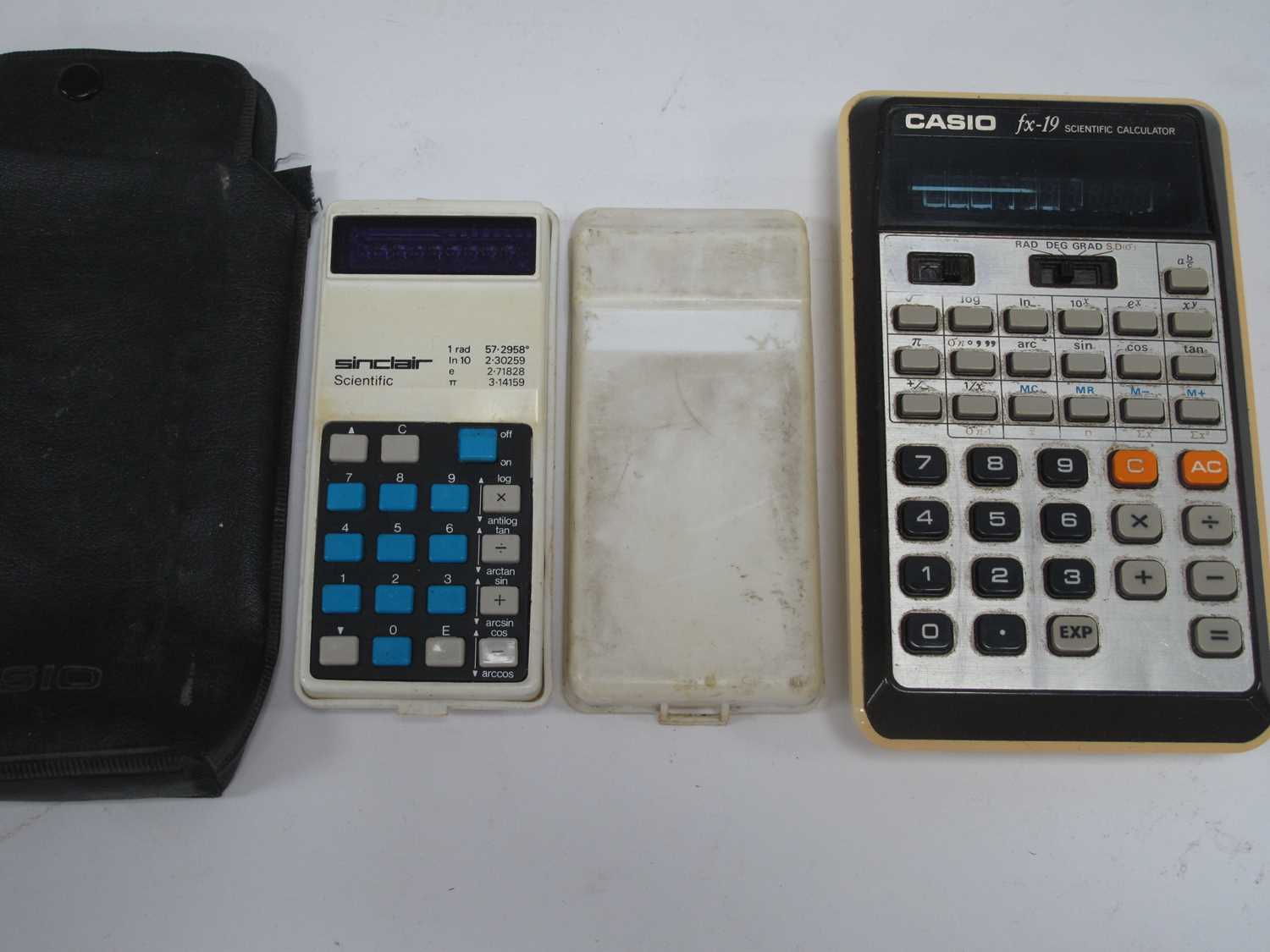 Lot 1304 - Sinclair Scientific Calculator in White