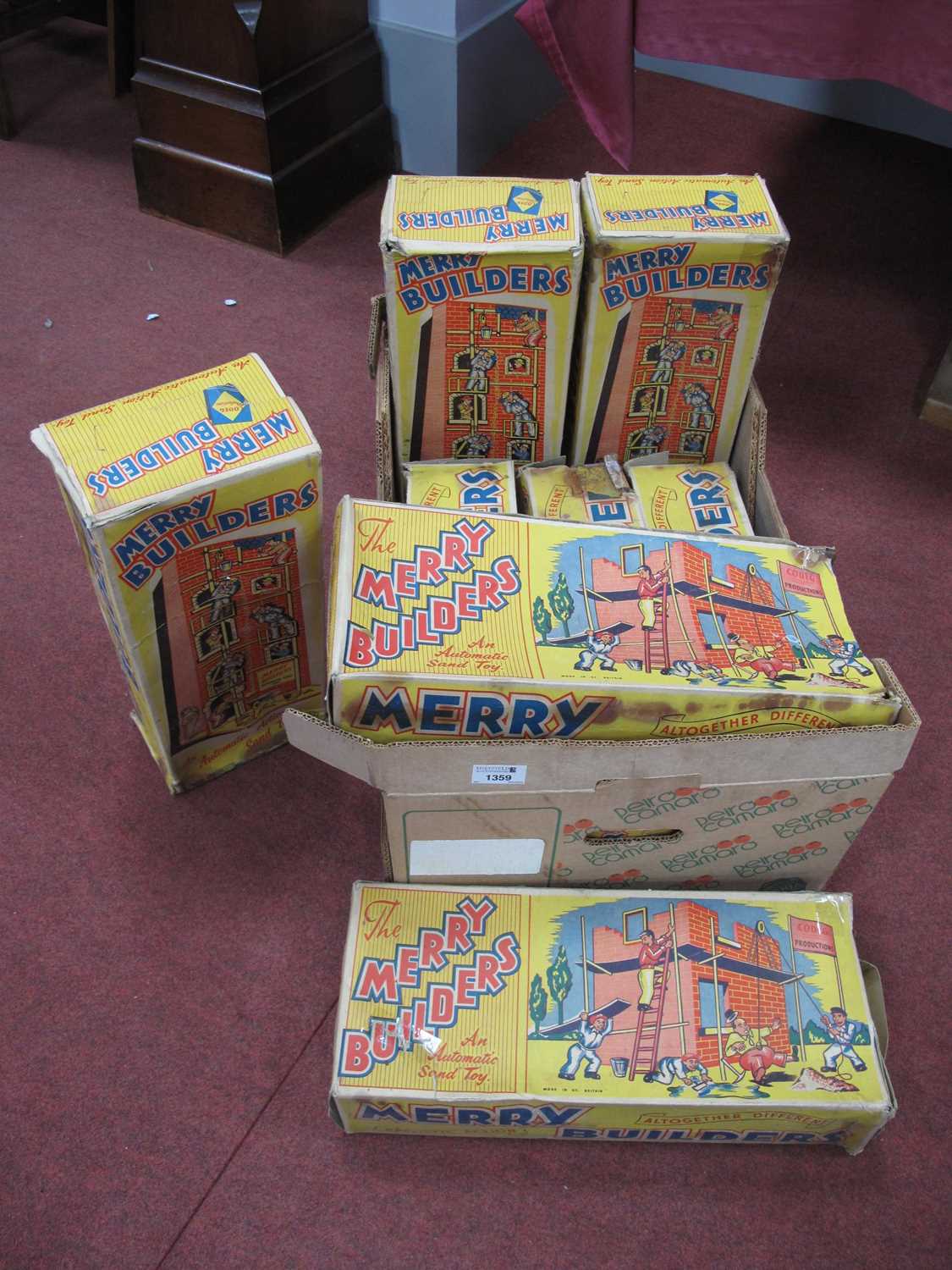 Lot 1359 - Eight Boxed 1950s Codeg Tinplate "Merry