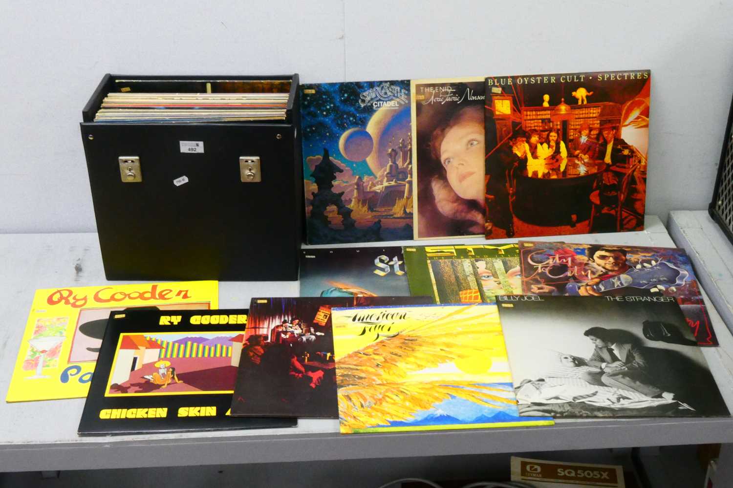 Lot 492 - Over Forty Rock LPs, to include Star Castle