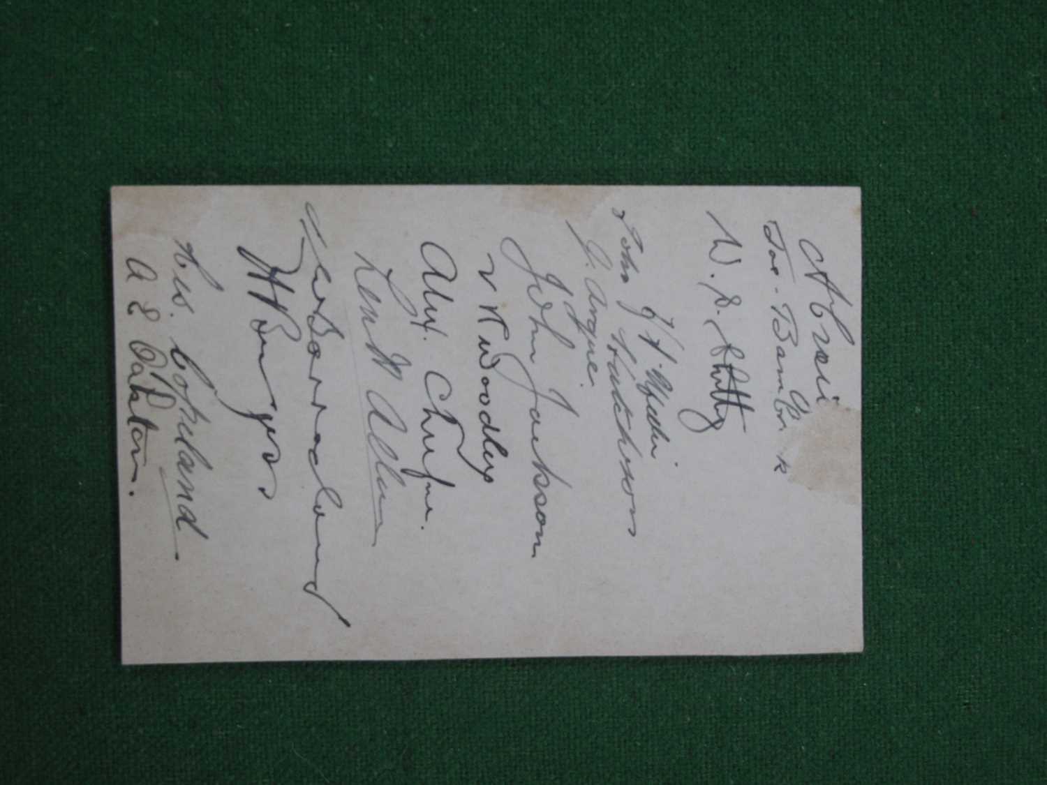 Lot 570 - Chelsea Autographs, circa 1933-34 fourteen