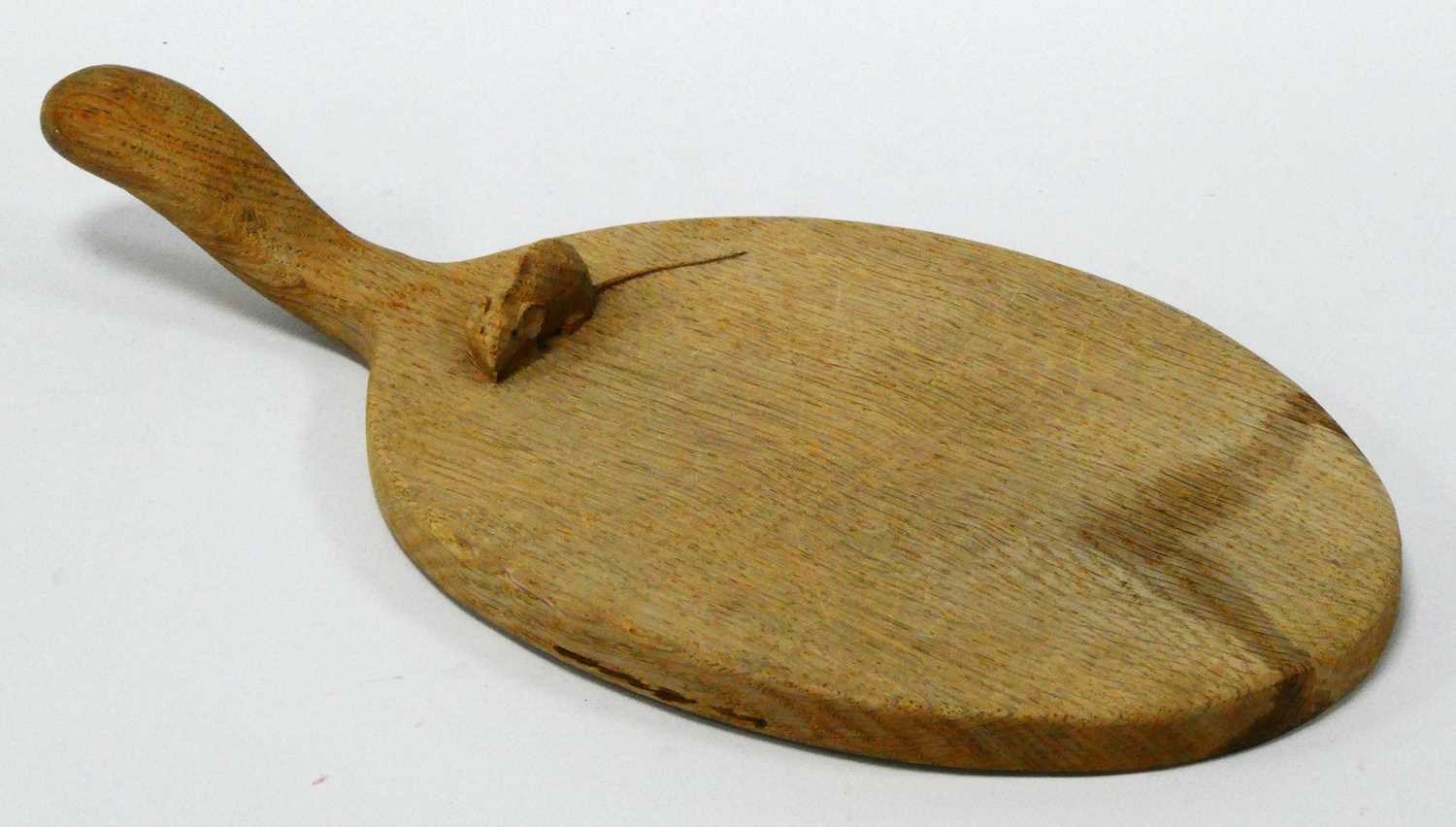 Lot 1233 - A Robert Thompson 'Mouseman' Oak Cheese