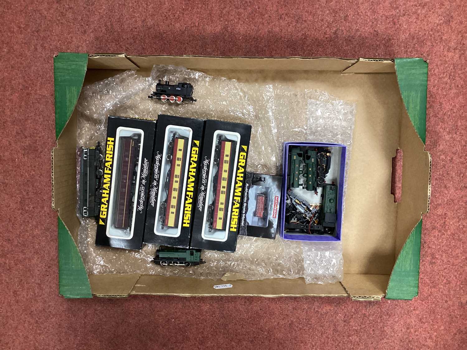 Lot 394 - An N gauge Minitrix Bo-Bo diesel locomotive,