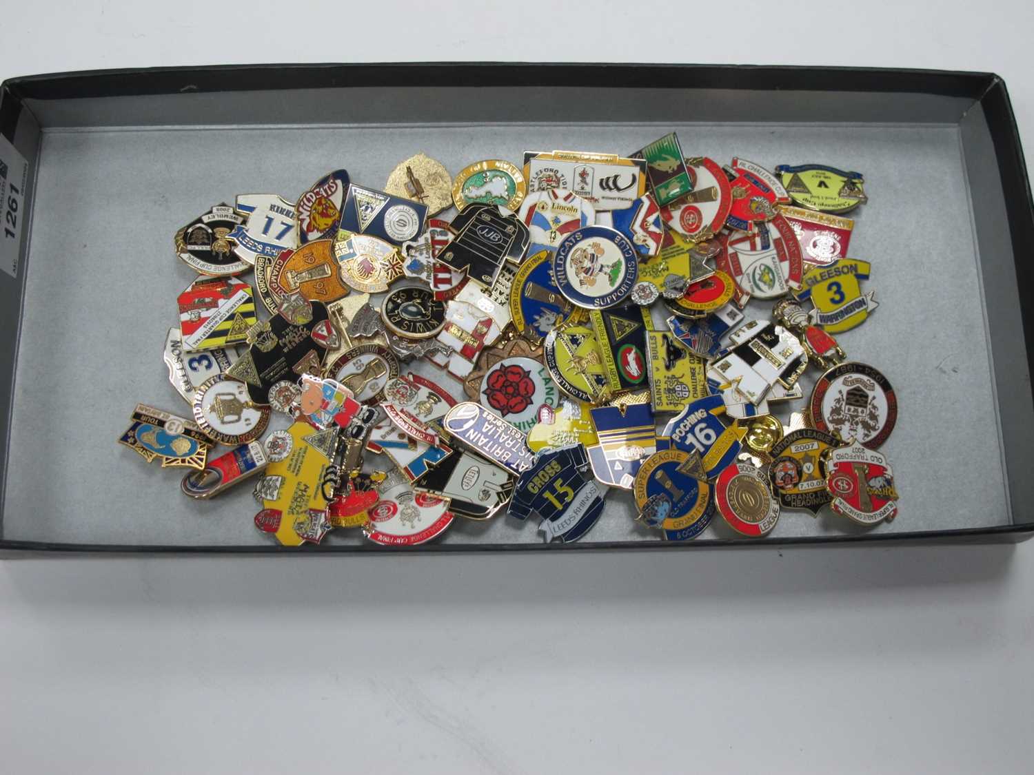 Lot 397 - Rugby League Lapel Badges, many enamelled,