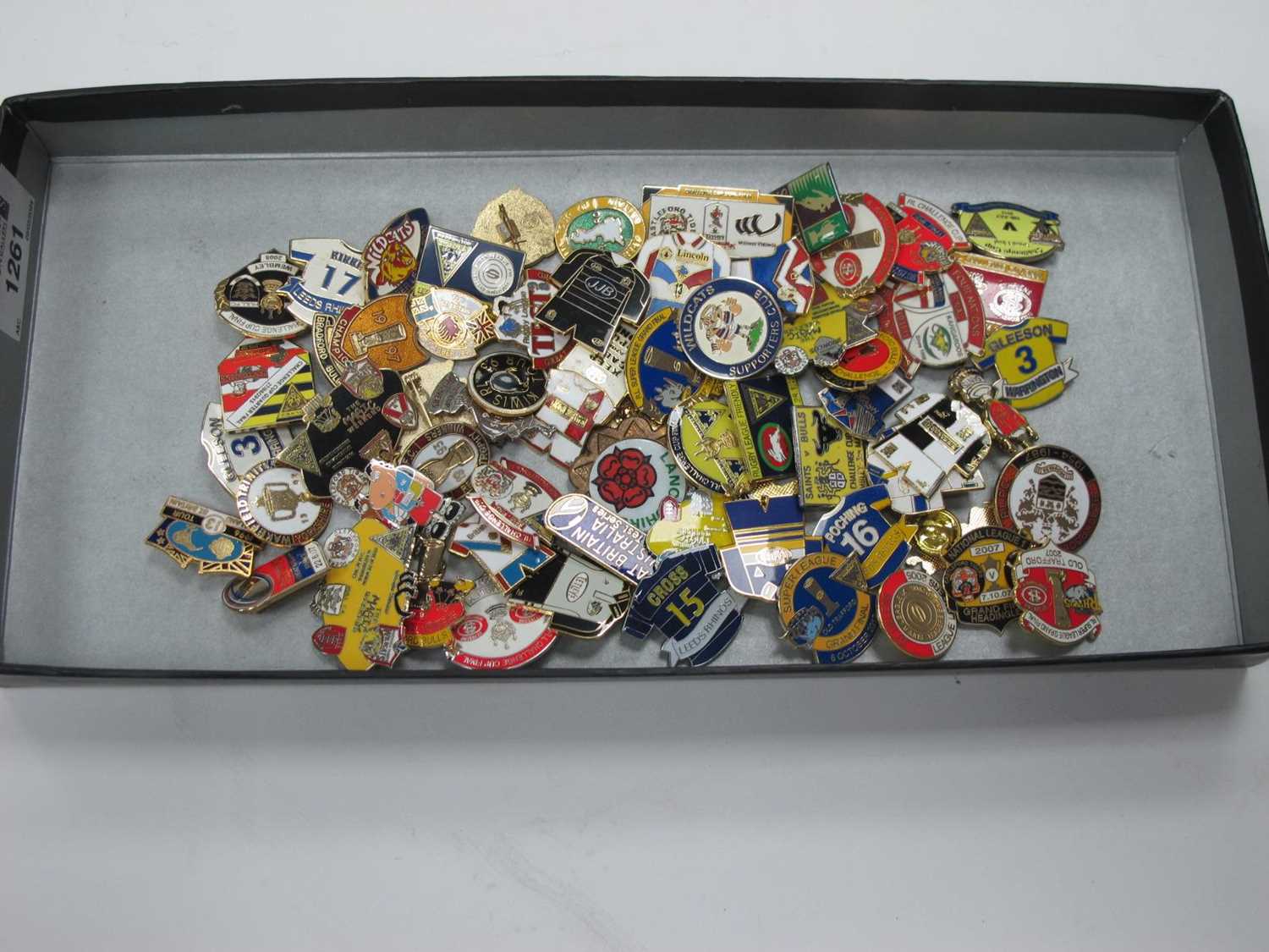 Lot 1261 - Rugby League Lapel Badges, many enamelled,