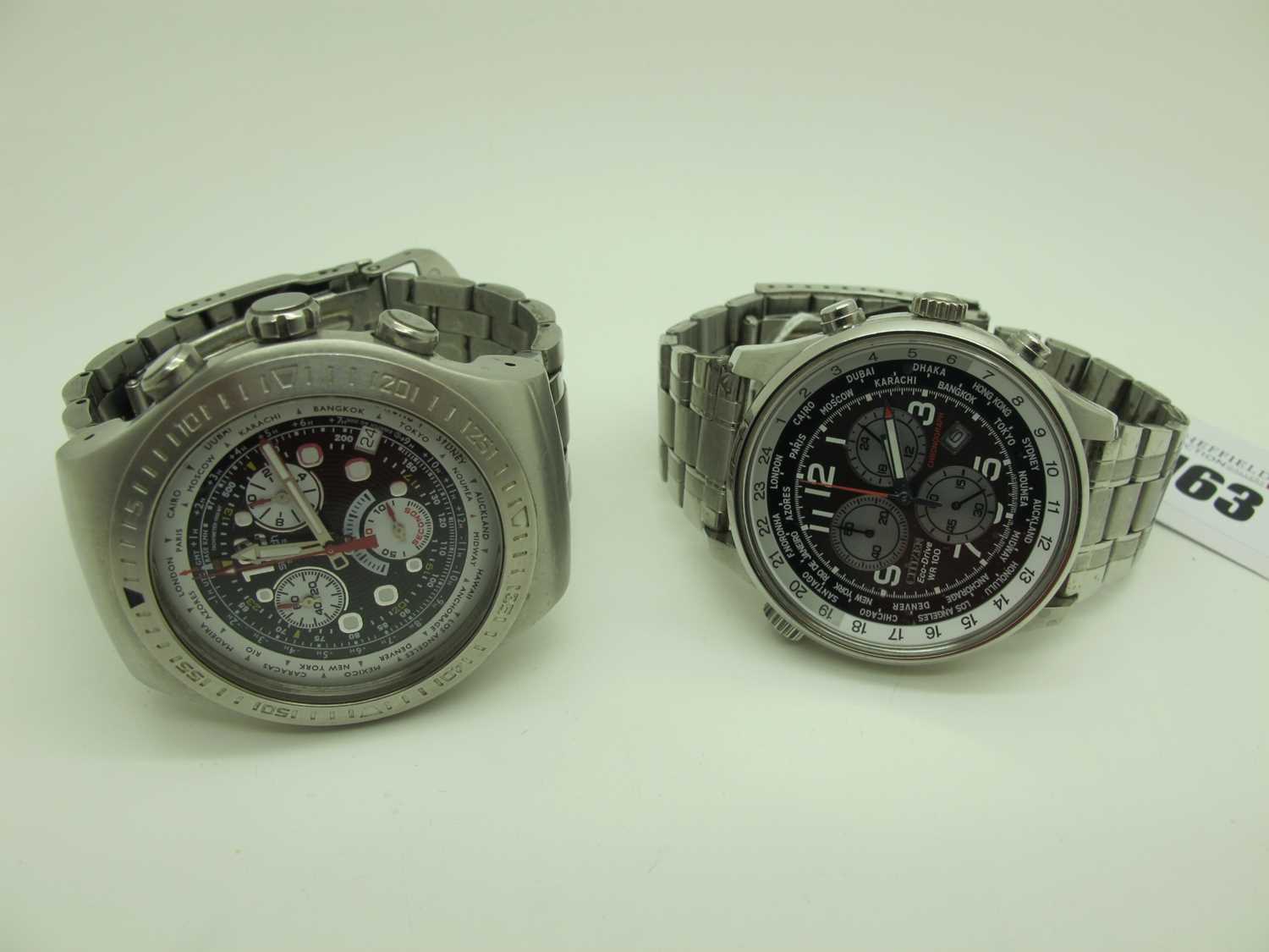 Lot 163 - Swatch; An Irony Chronograph Gent's