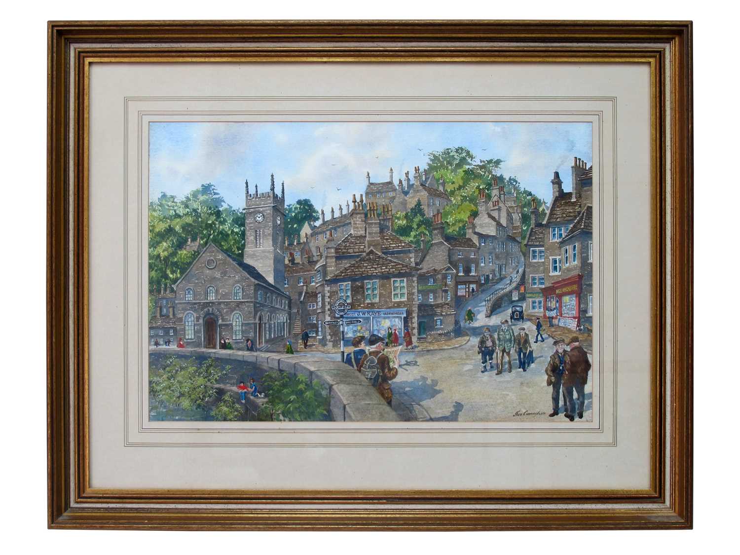 Lot 1224 - GEORGE CUNNINGHAM (Sheffield Artist