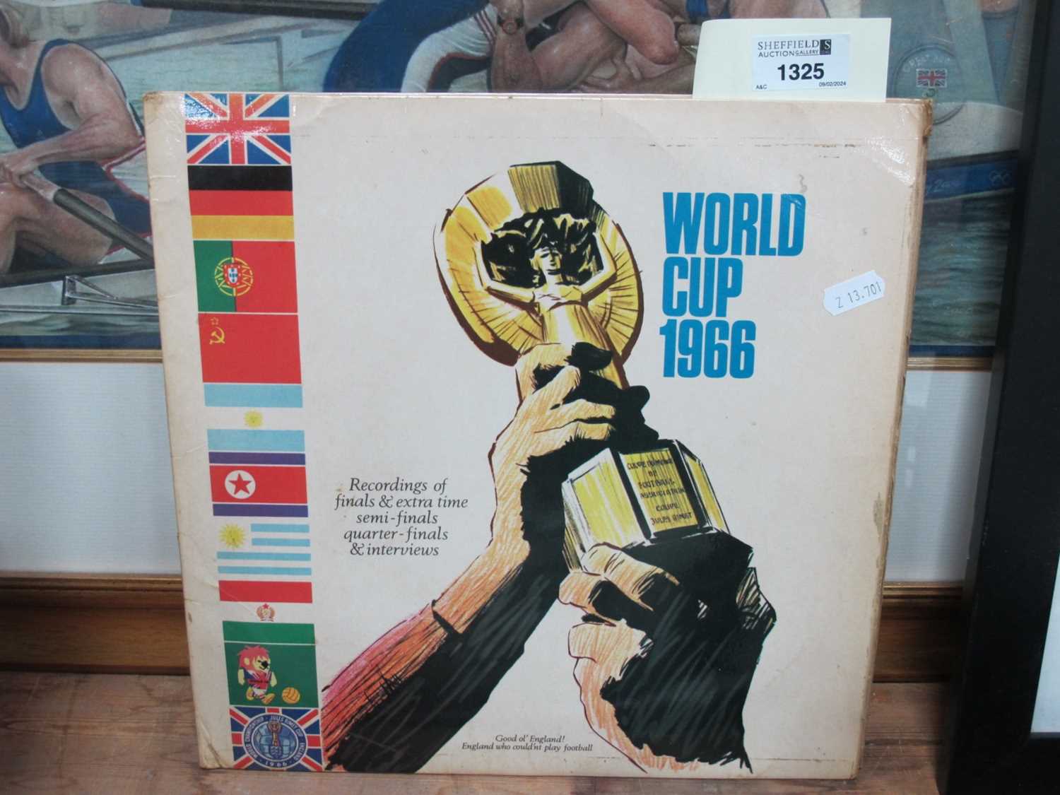 Lot 1325 - World Cup 1966 Record Set, by Centaur