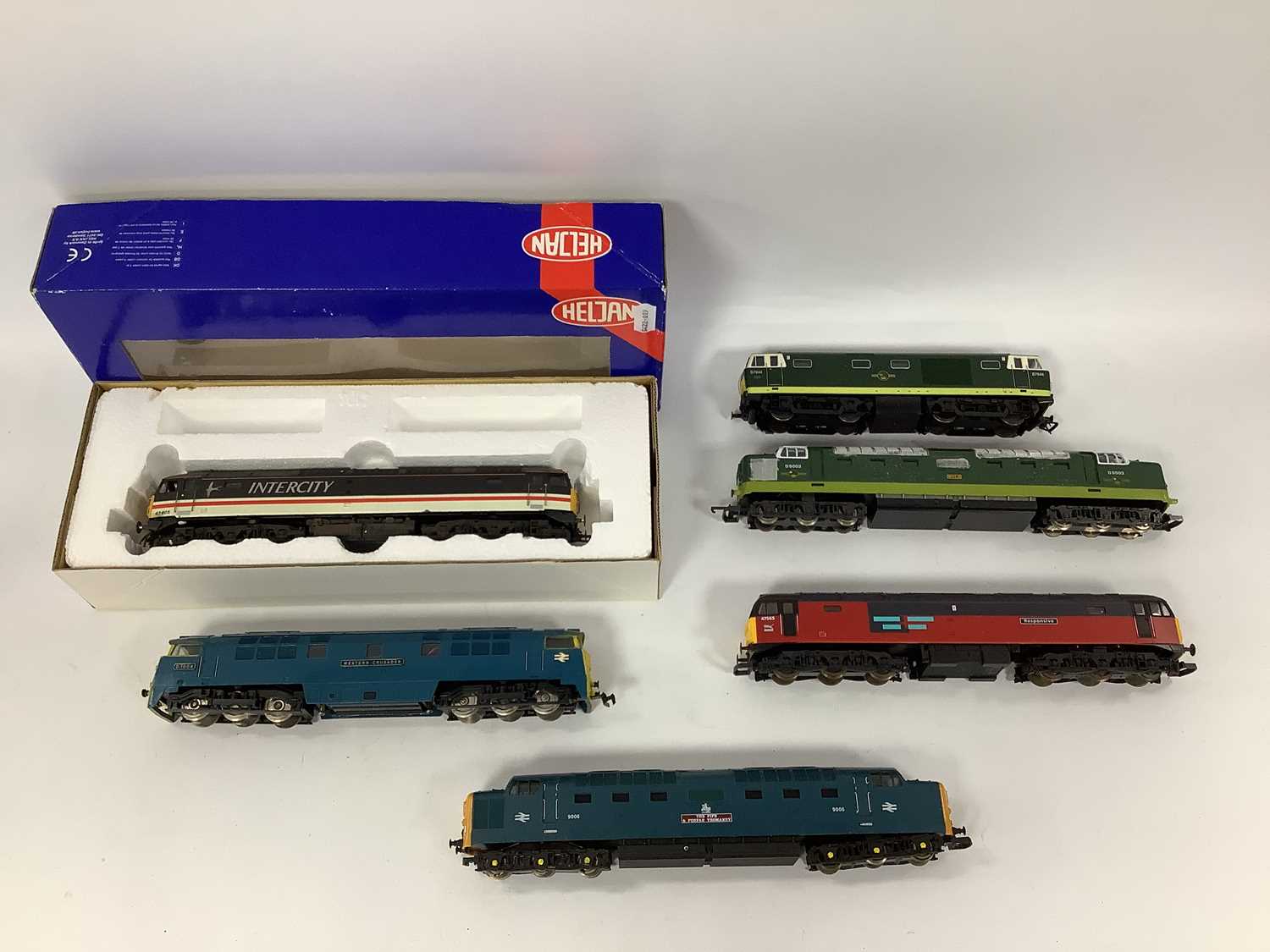 Lot 458 - Six 'OO' Gauge/4mm Diesel Locomotives,
