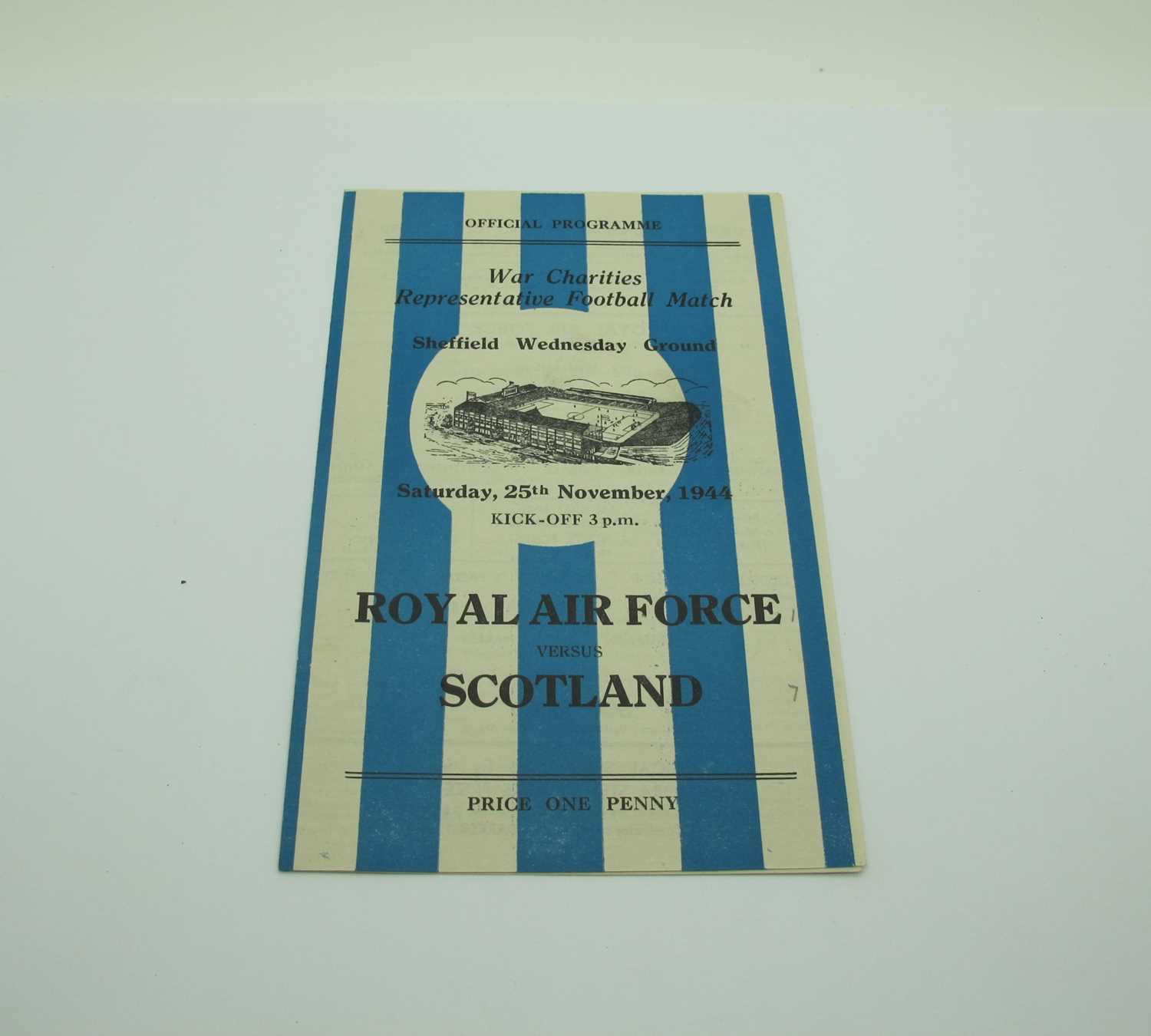 Lot 517 - 1944 R.A.F v. Scotland Programme, at