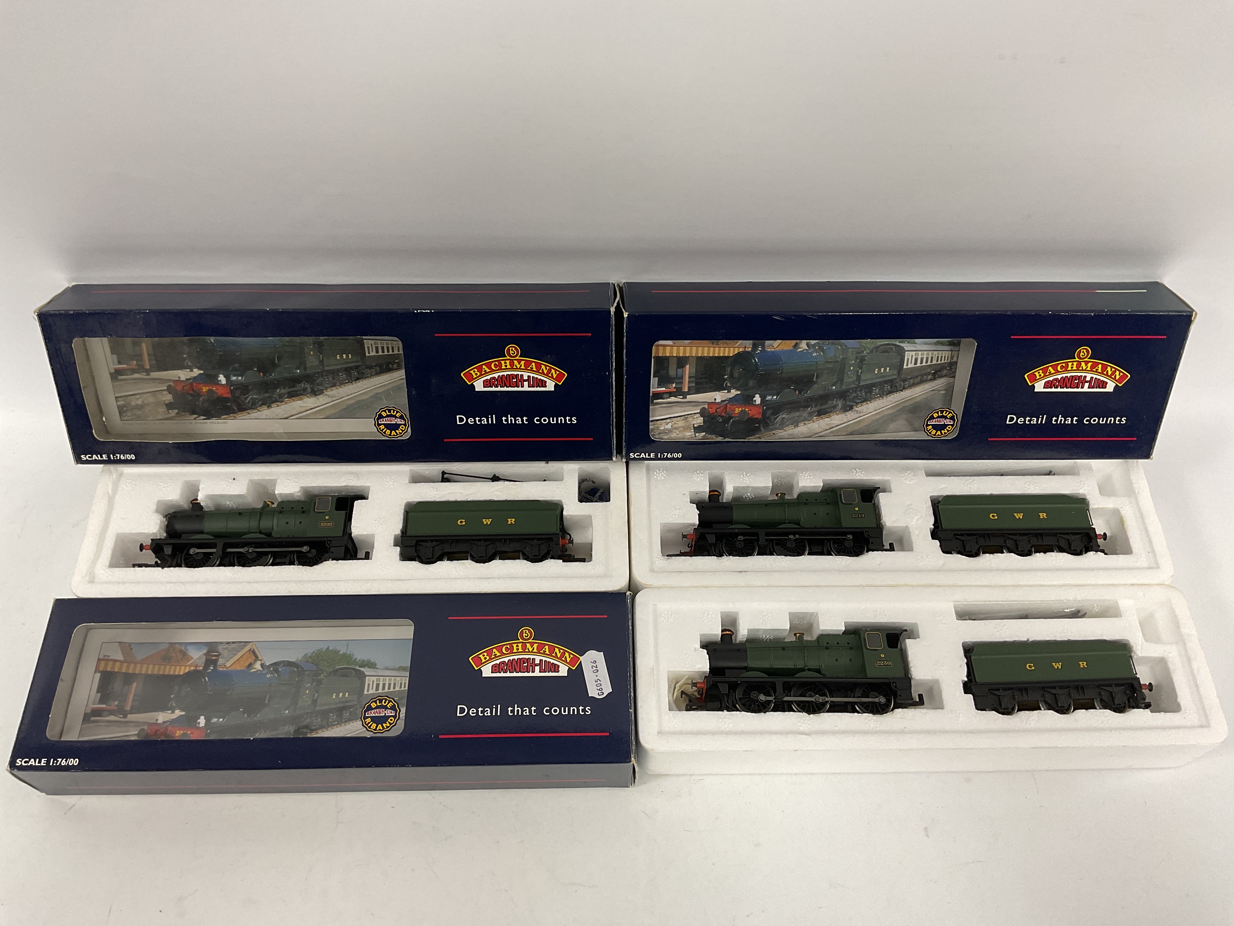 Lot 687 - Three Bachmann 'OO' Gauge/4mm Class 2251