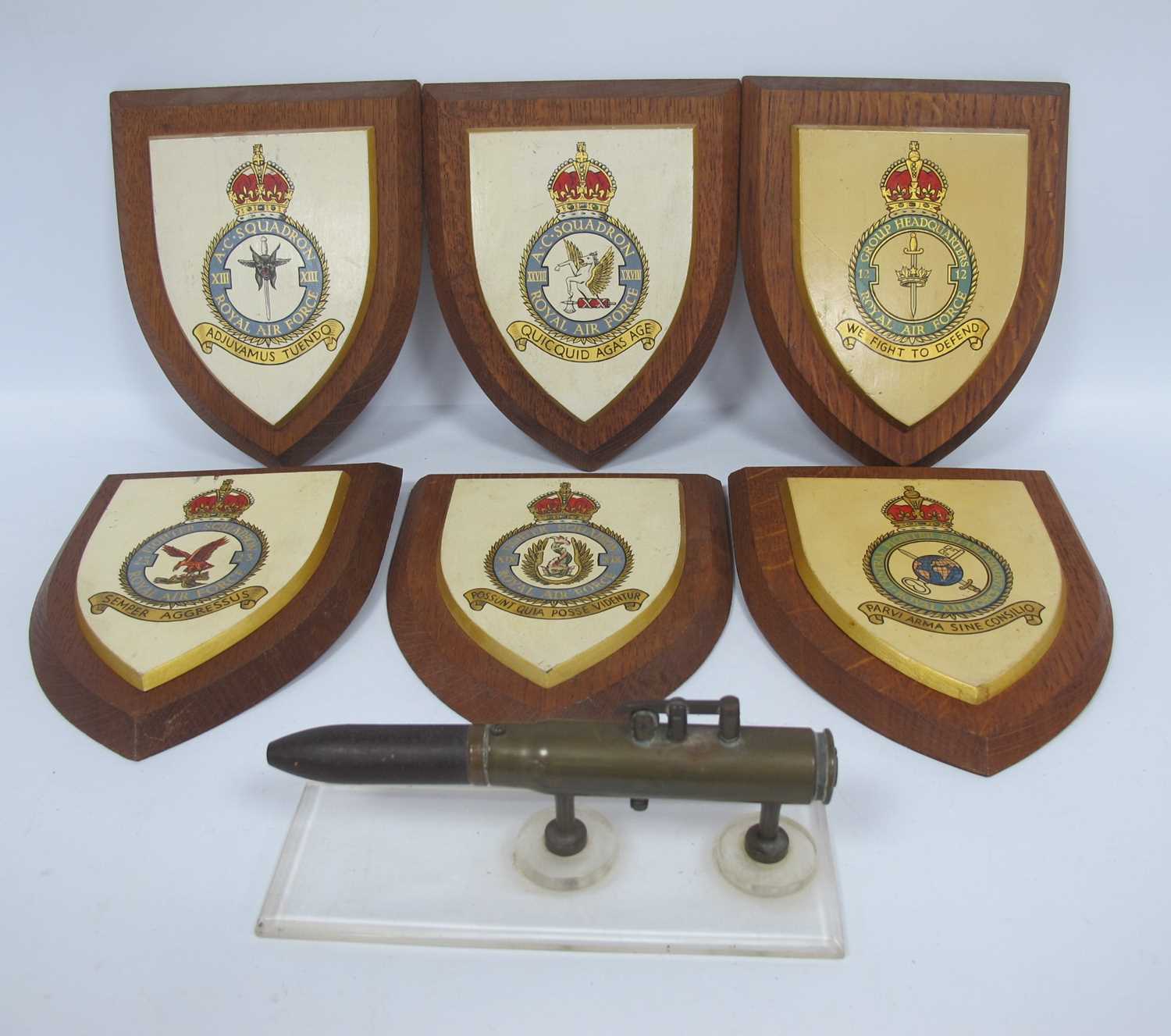 Lot 330 - RAF Wall Plaques, commemorating 'Central