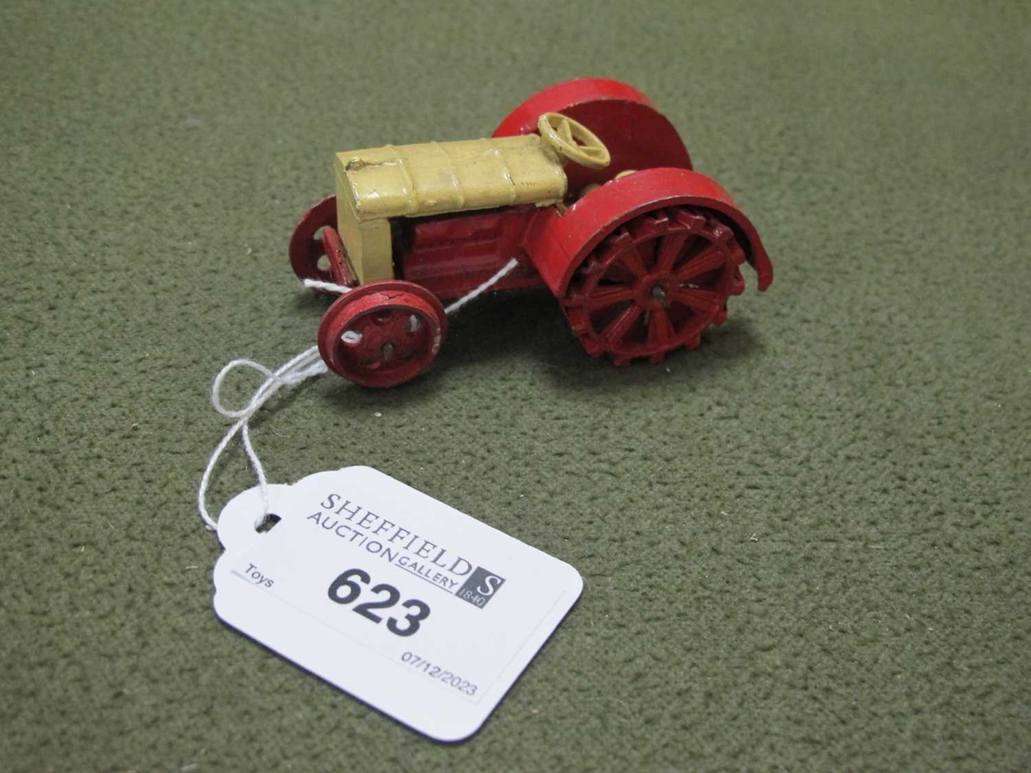 Lot 623 - A 1930s Pre War Dinky 22e Farm tractor,