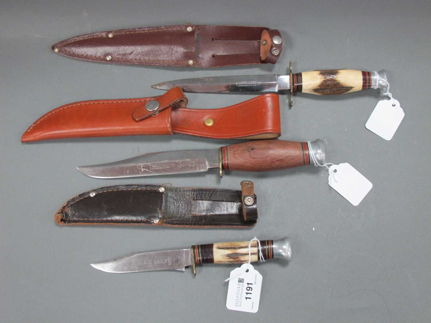 Lot 1191 - J. Nowill & Sons, Sheffield Bowie Knife,