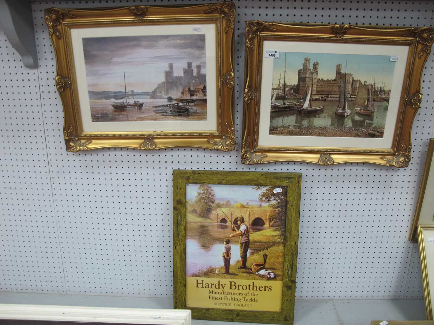 Lot 1495 - Framed Hardy Brothers Poster "Manufacturers