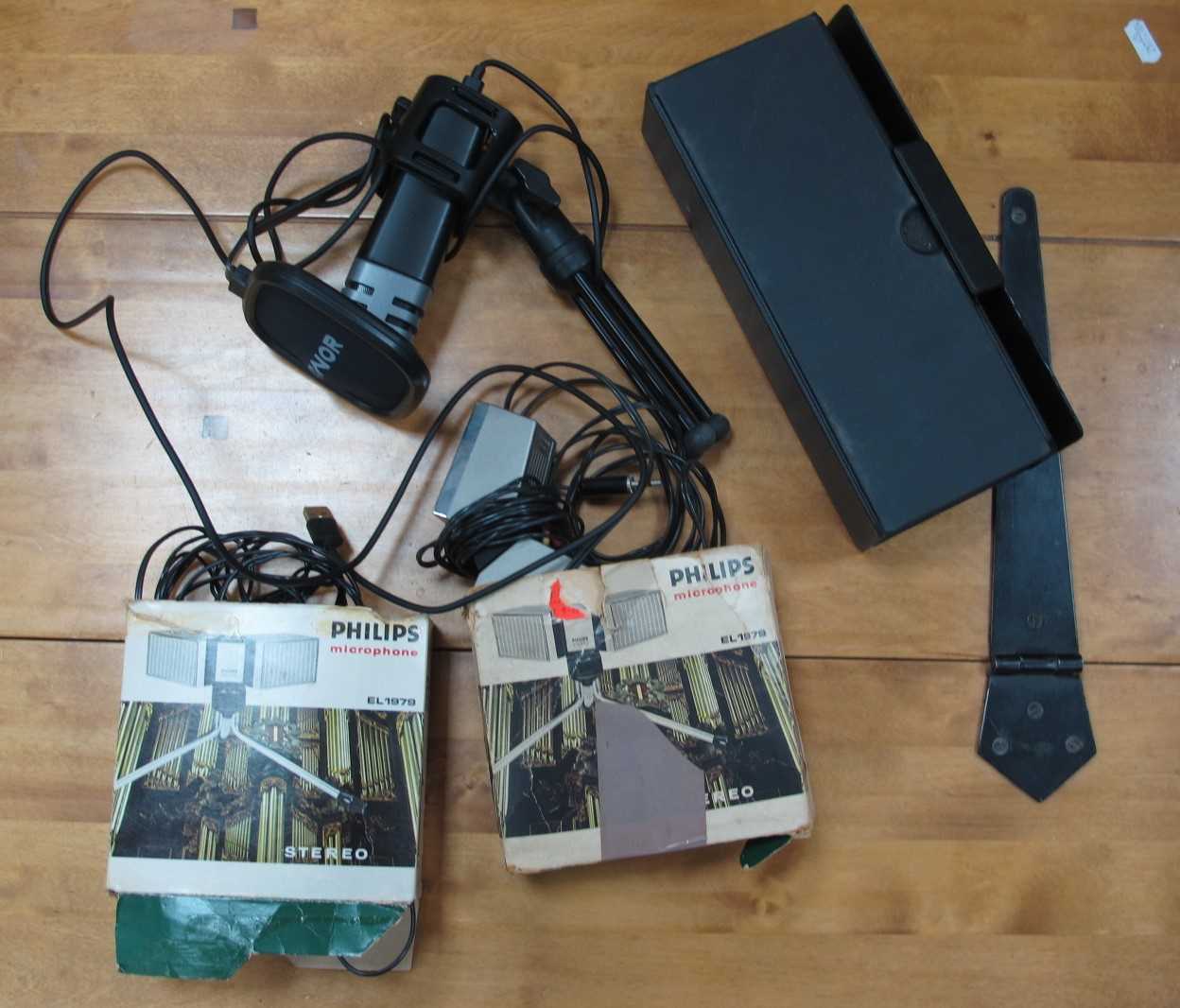 Lot 1168 - Phillips Microphone EL1979 (x 2), later