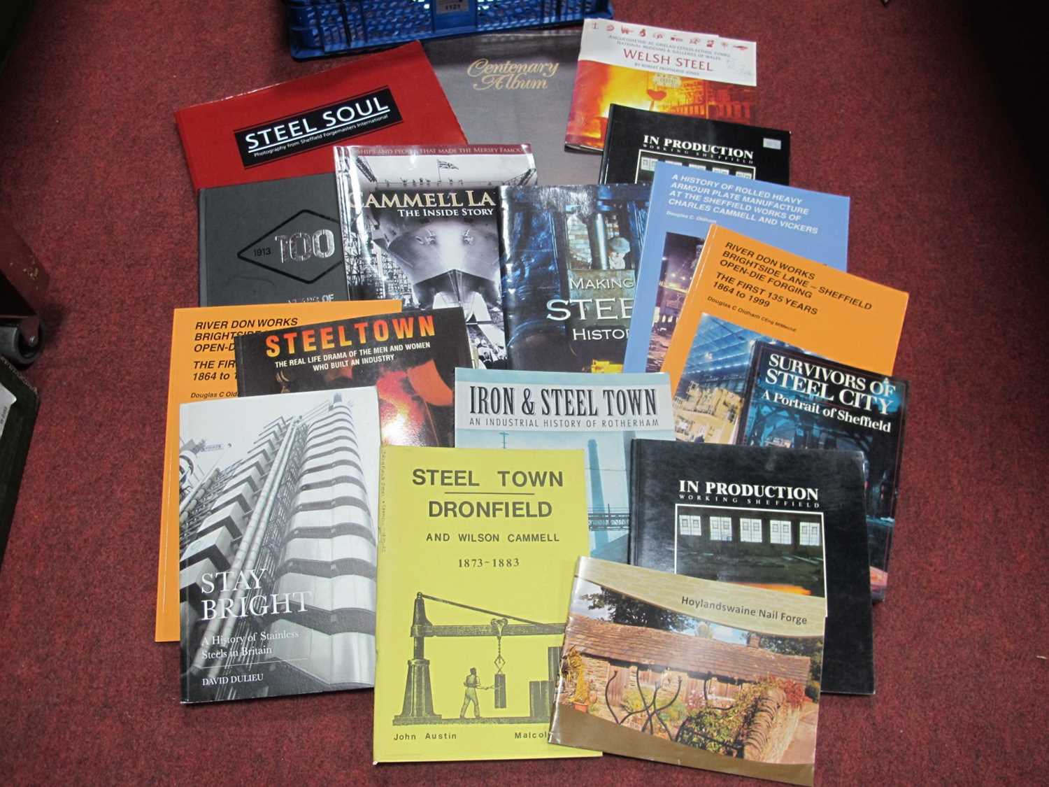 Lot 1121 - Books on Sheffield Area Steel and Heavy