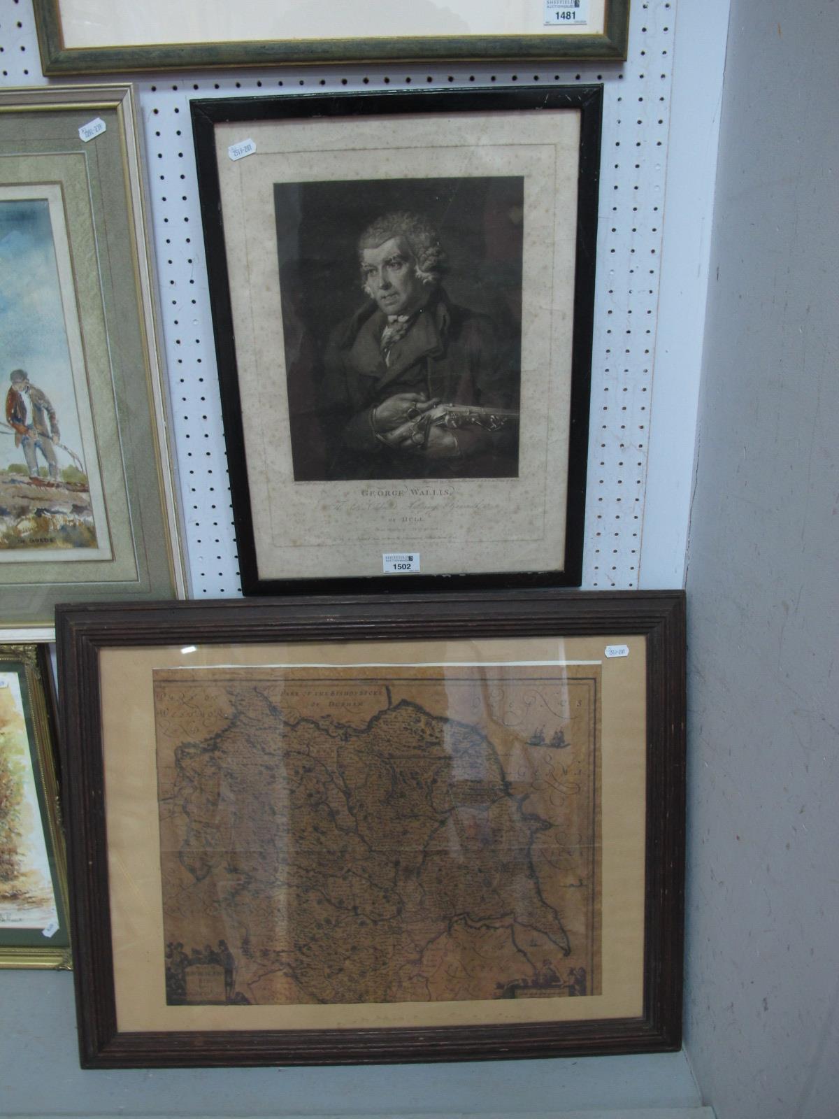 Lot 1502 - Early XIX Century Print "George Wallis" the