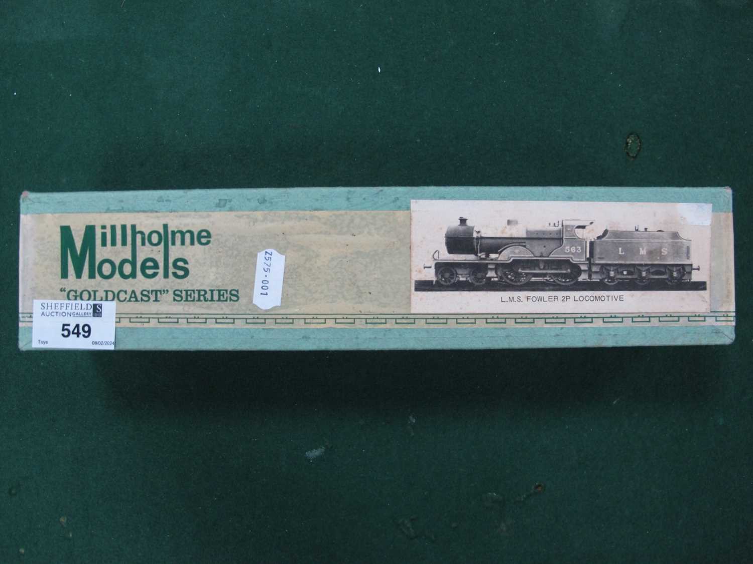 Lot 549 - A Millholme Models "OO" Gauge/4mm Kit For a